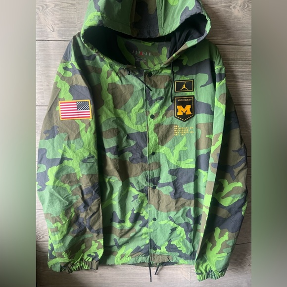 Jordan | Jackets & Coats | 5 New No Tag Medium Jordan X Michigan ...